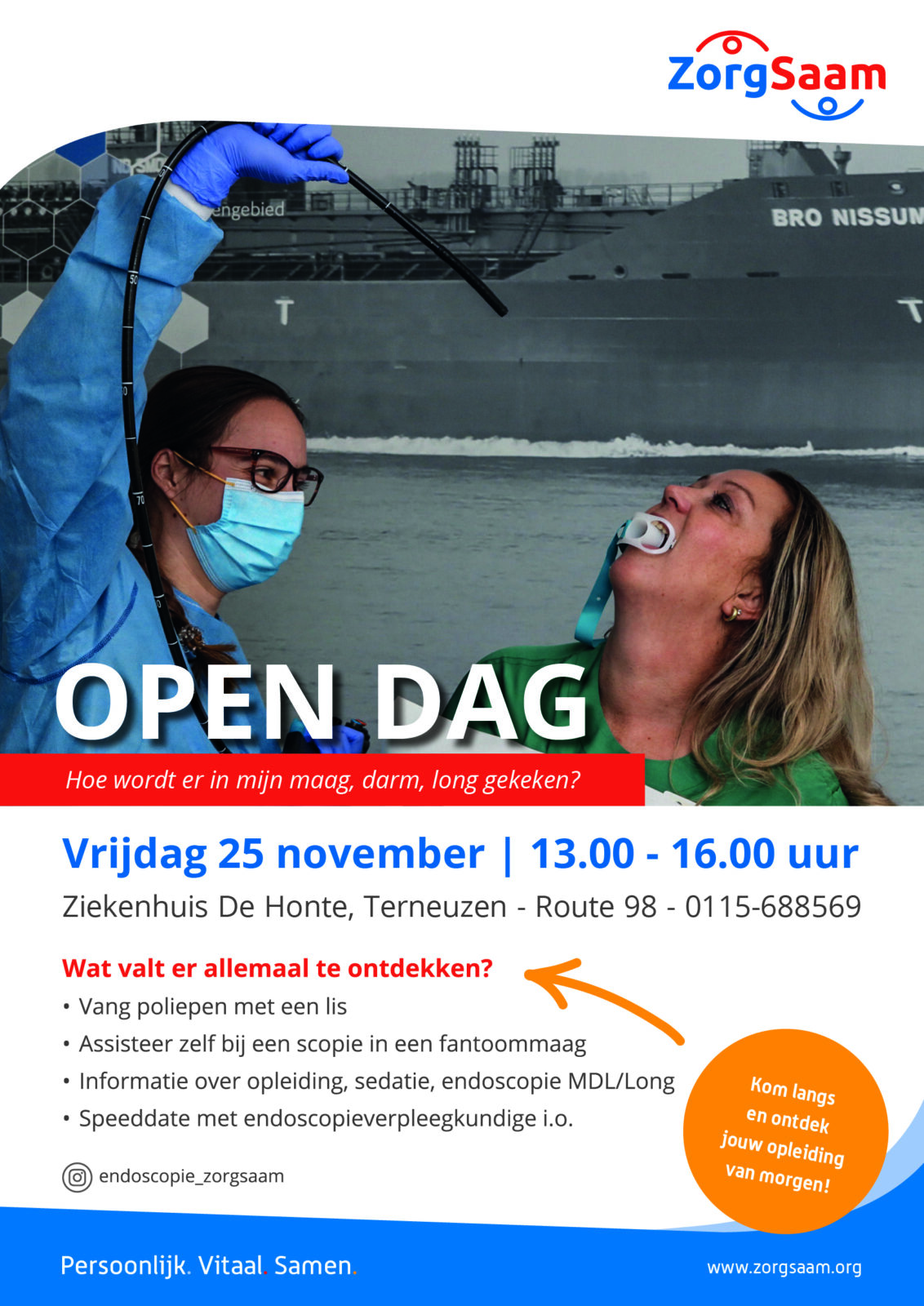 Open dag endoscopie afdeling - ZorgSaam