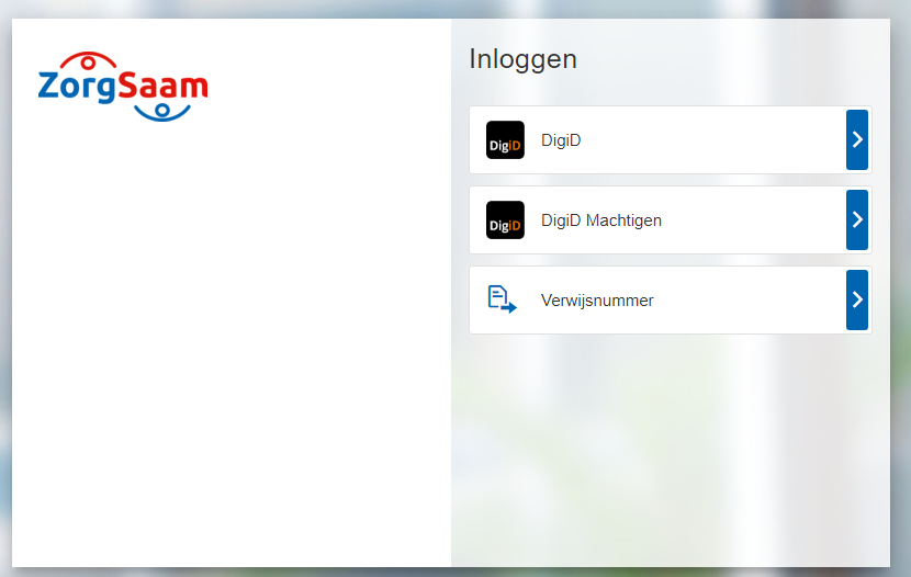 Machtiging - ZorgSaam