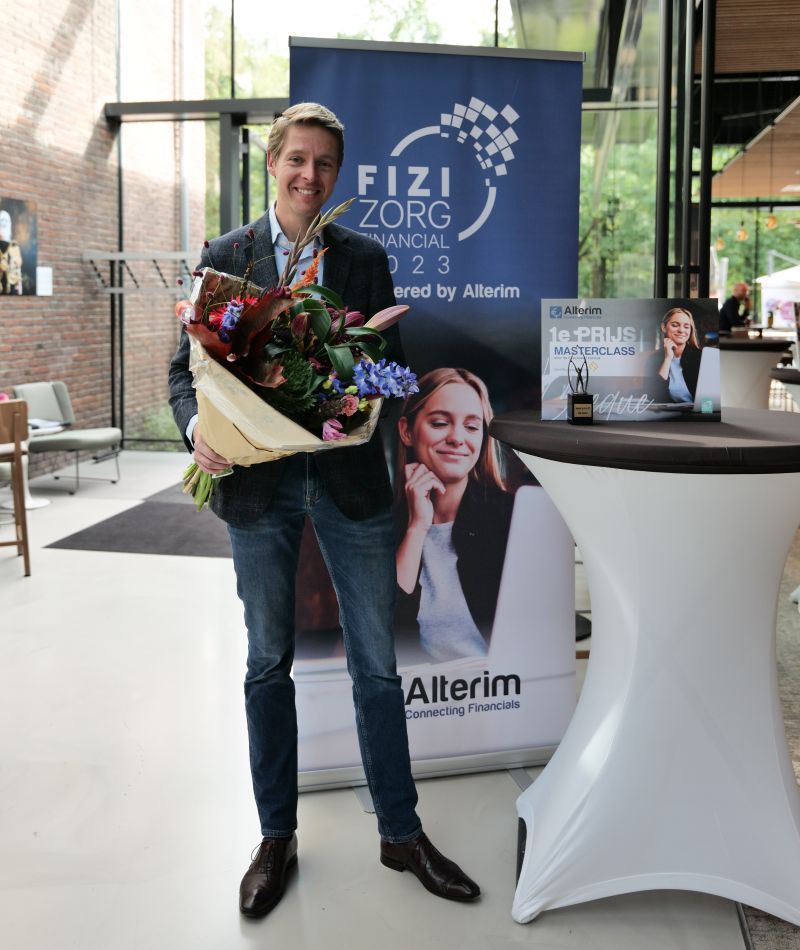 Thomas Groenewoud van ZorgSaam is de Zorgfinancial van 2023! - ZorgSaam